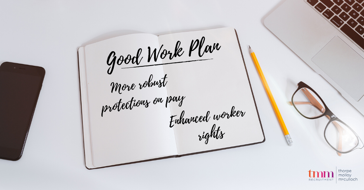 Workers Benefit From Good Work Plan